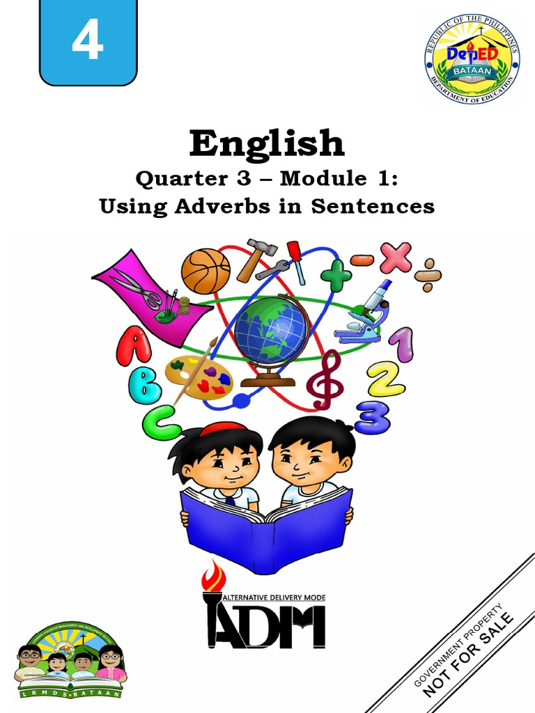 English: Quarter 3 - Module 1: Using Adverbs in Sentences | PDF ...