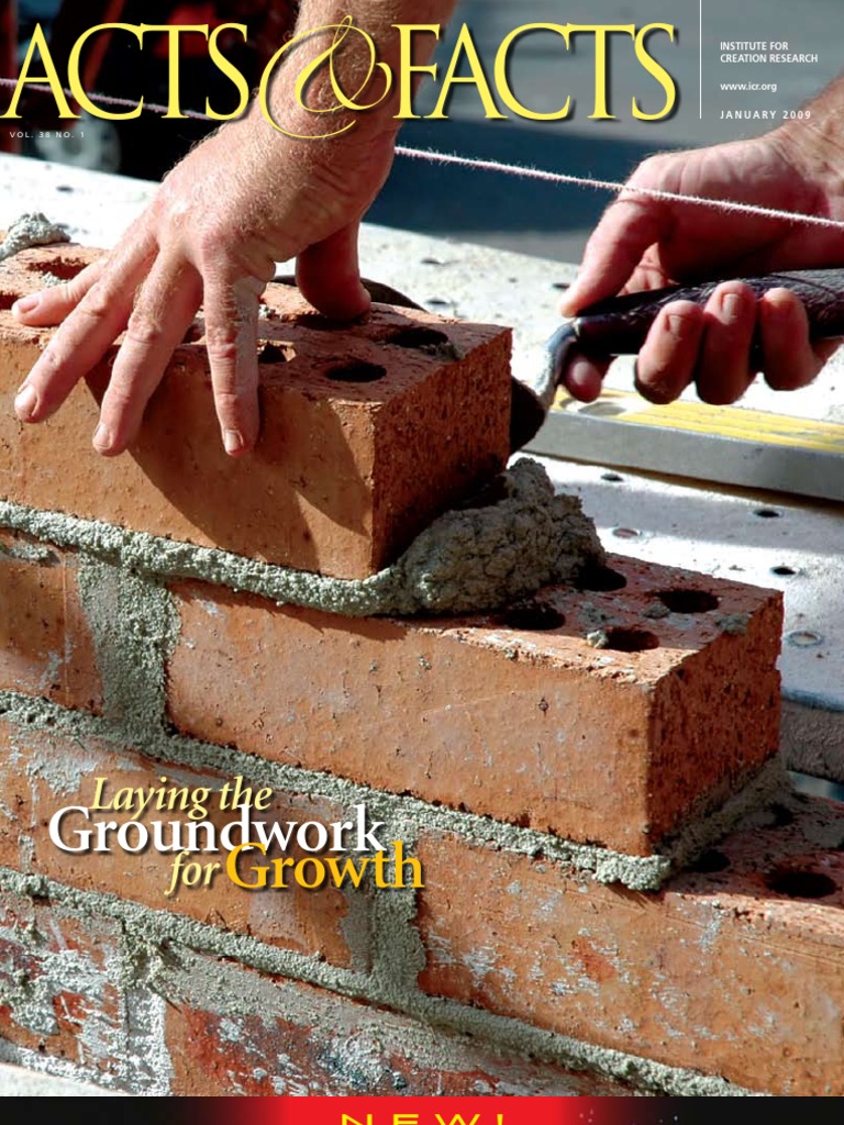 Acts & Facts Magazine - Institution For Creation Research - January ...