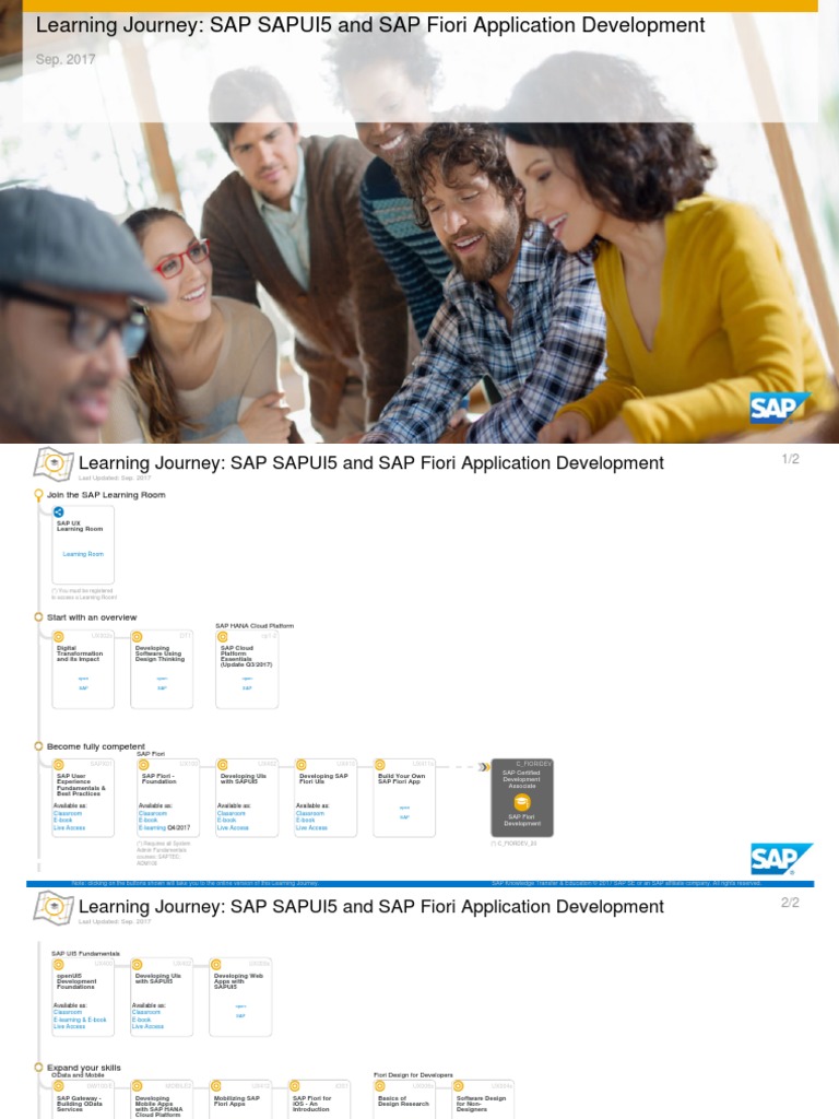 Learning Journey SAP SAPUI5 and SAP Fiori Application Development | PDF