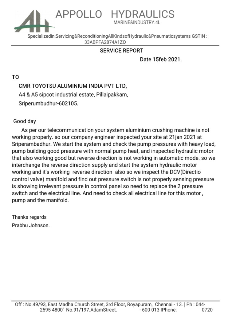 Pressure Sensor Report | PDF