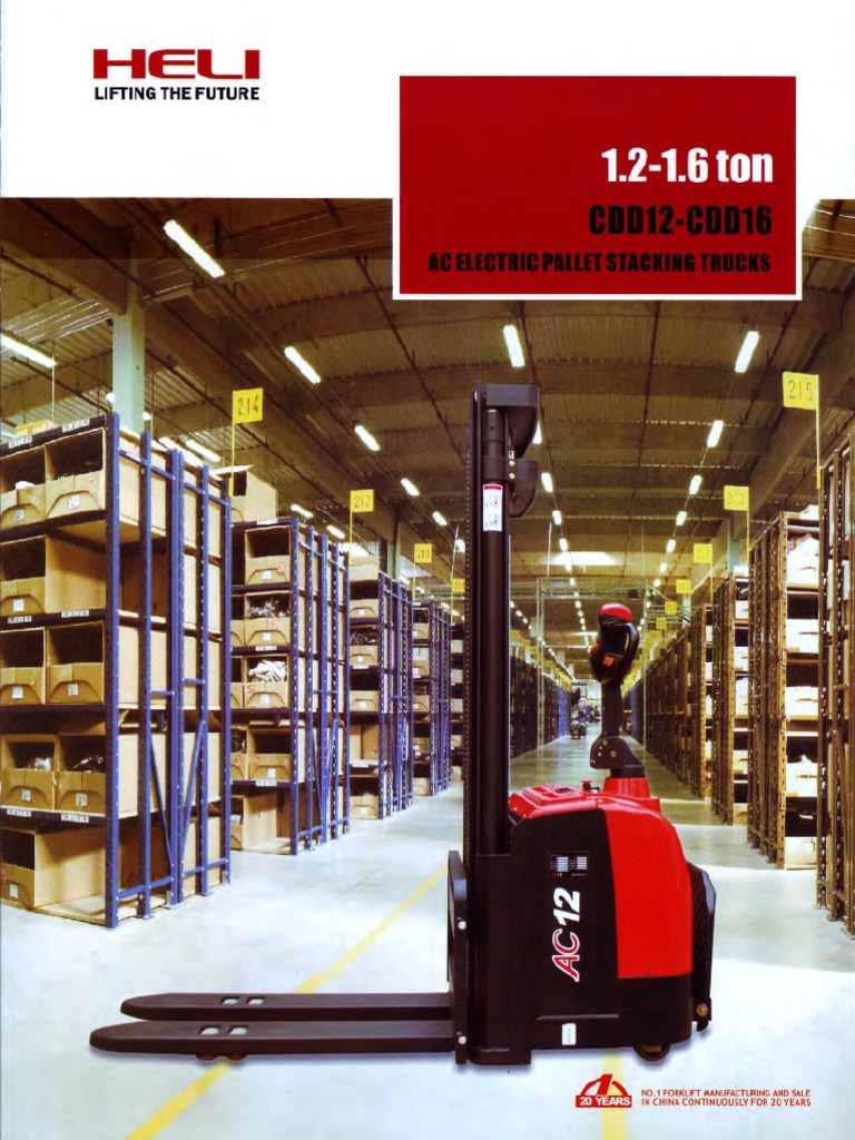 Heli Electric Pallet Stackers Features | PDF
