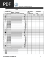Temperature Monitoring Sheet - Sample Template | PDF