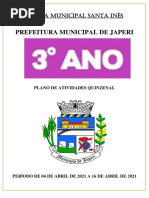 SIMULADO - CAED - 5 ANO | PDF