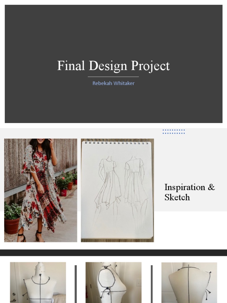 Final Design Draping Project | PDF