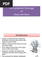 Lec 32 Lymphatic Drainage of Head and Neck | PDF | Lymphatic System | Neck