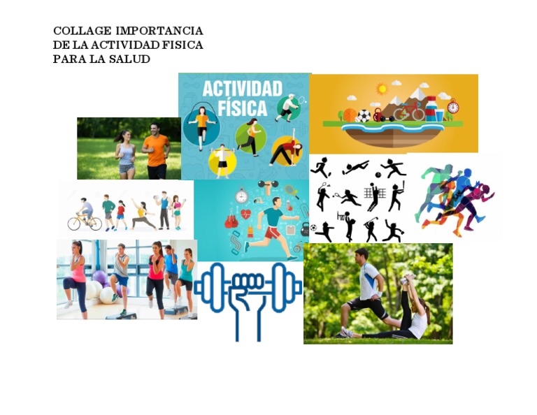 Collage Importancia Actividad Fisica | PDF