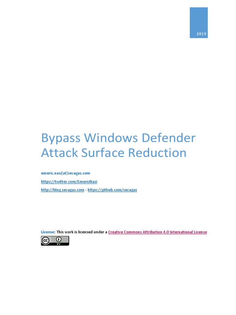 Bypass Windows Defense Pdf Malware Component Object Model
