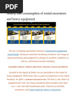 Hourly Fuel Consumption Tables Wheel Loaders and Integrated ...