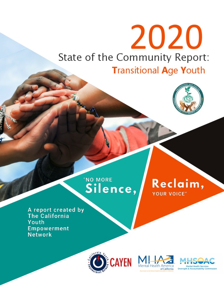 2020 State of The Community: Transitional Aged Youth | PDF | Race And ...