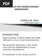 RDA Chart for Infants and Children | PDF | Vitamin | Magnesium