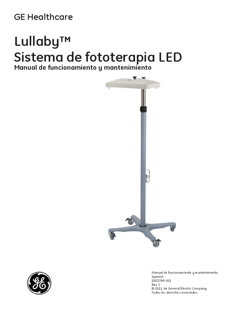 Manual de Operacion y Servicio LULLABY LED PT | PDF | Diodo emisor de ...