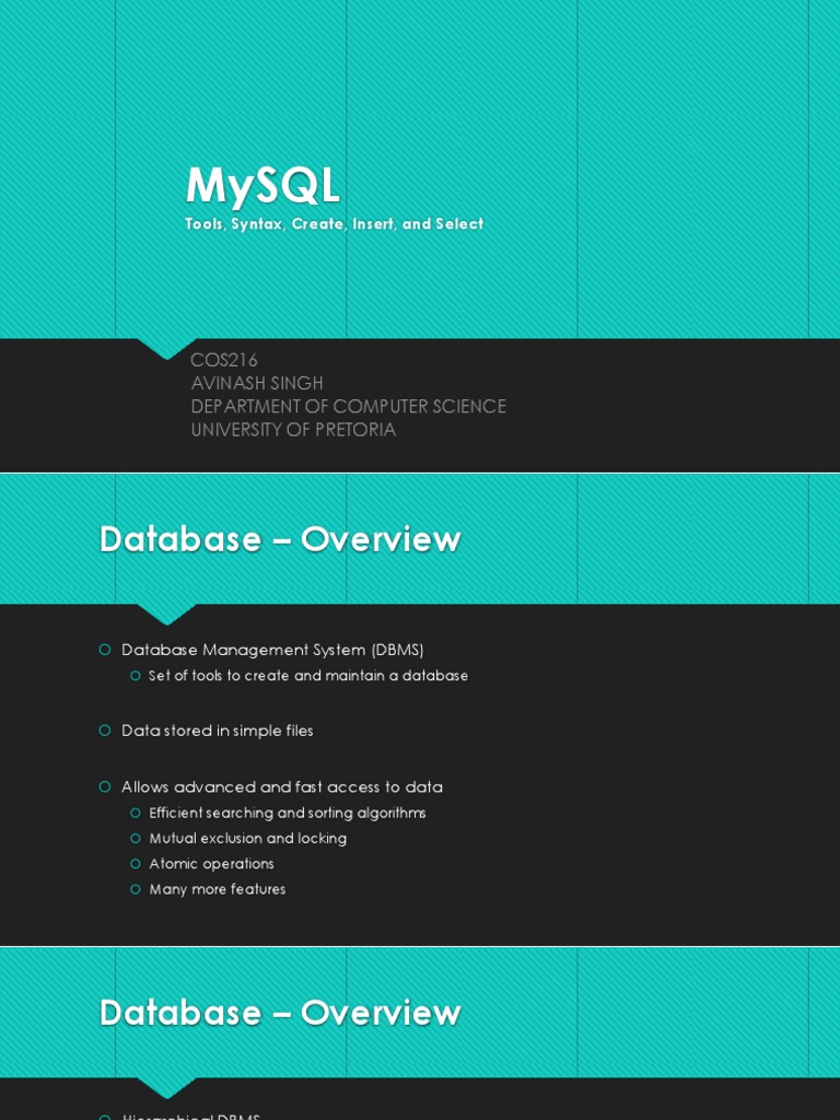 L23 - Mysql 1 | PDF | Relational Database | Sql