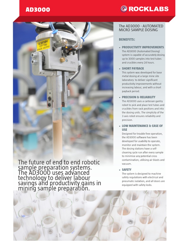 AD3000 Brochure English | PDF | Automation | Robot