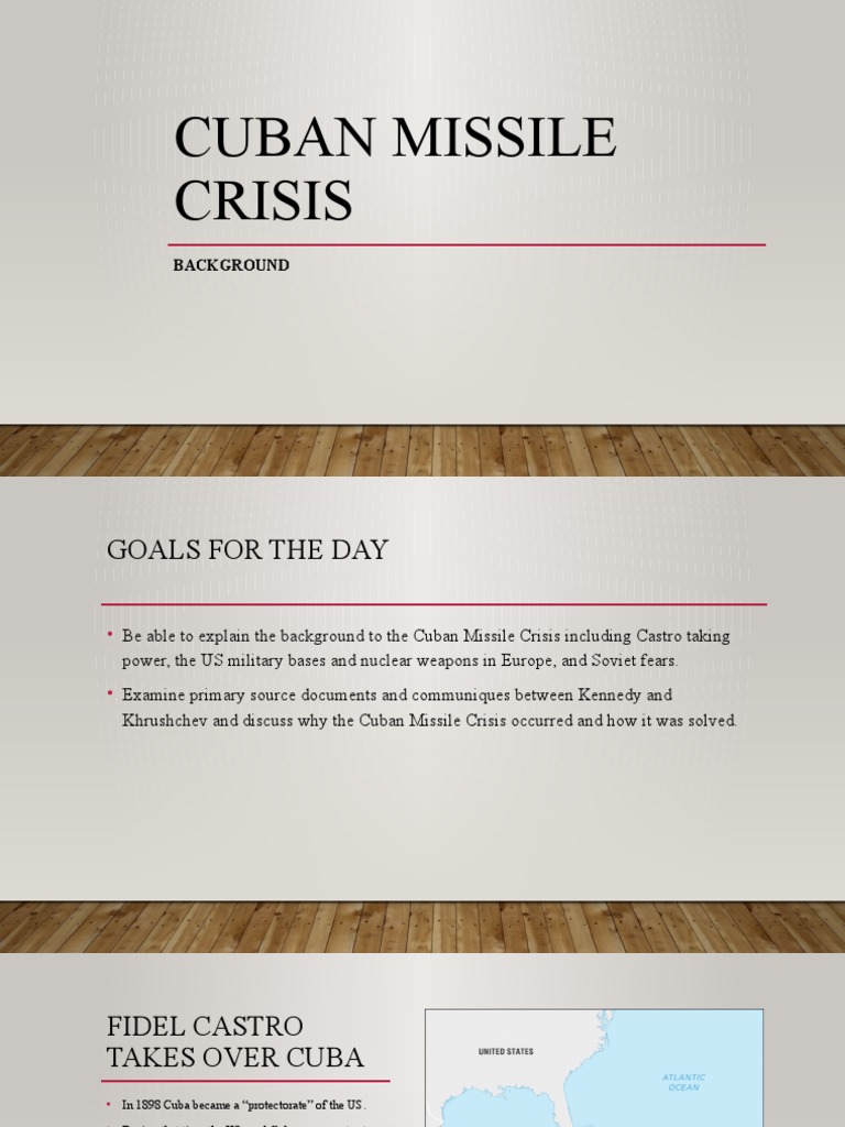 Cuban Missile Crisis | PDF