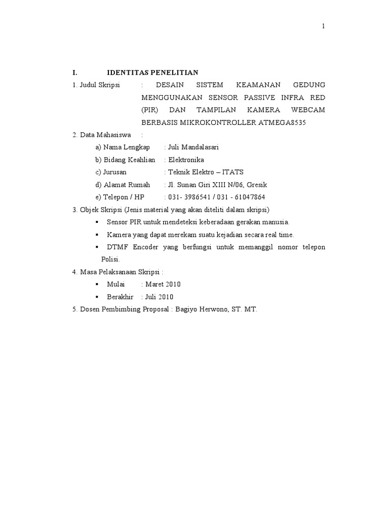 Identitas Penelitian Keamanan Gedung | PDF | Ilmu Sosial | Komputer