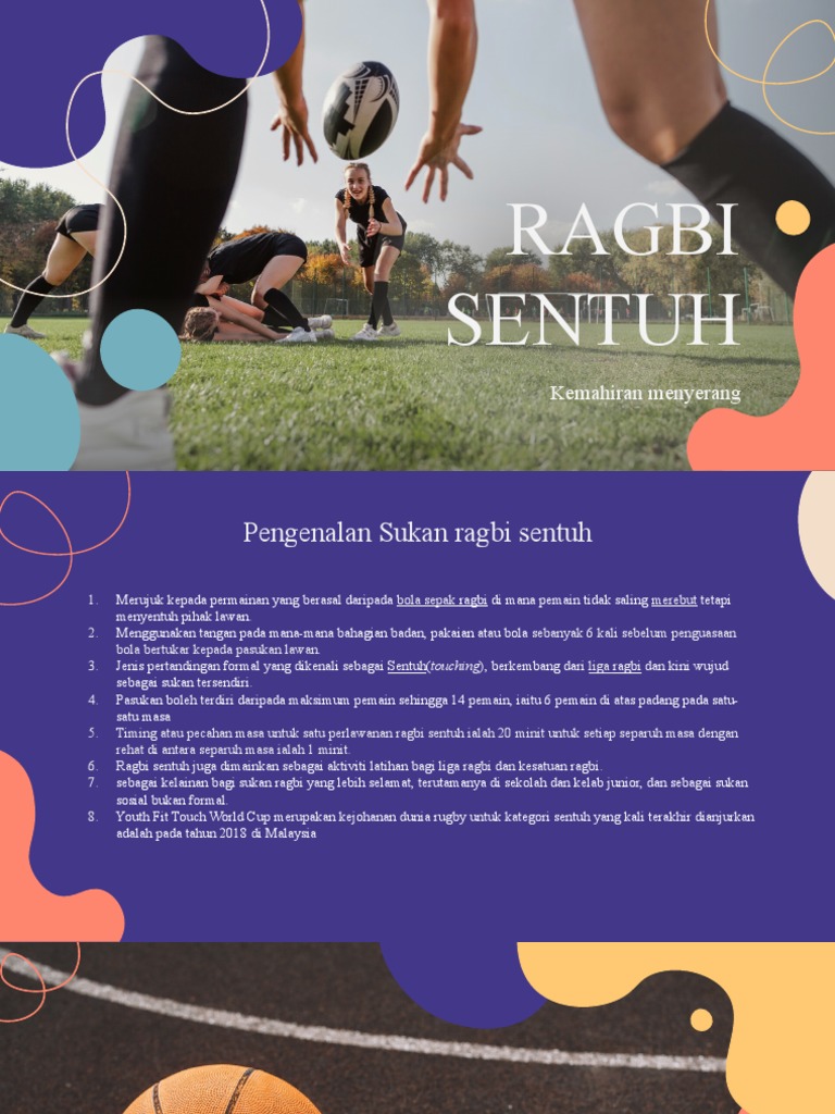 Ragbi Sentuh (Kemahiran Menyerang) F5 | PDF