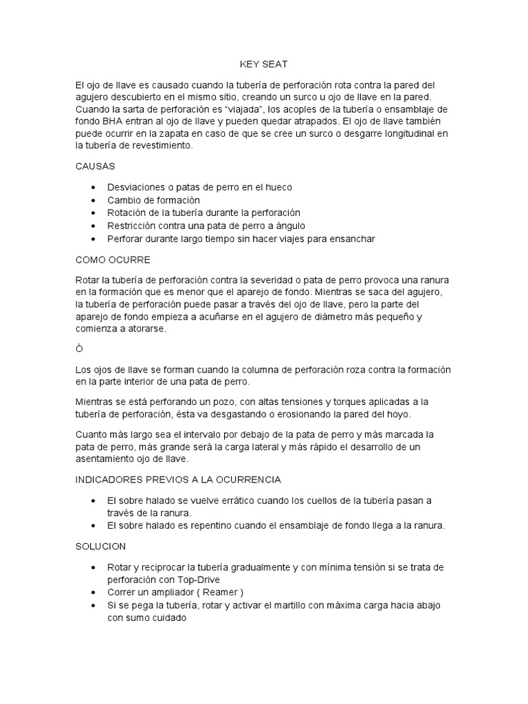 Key Seat | PDF | Naturaleza