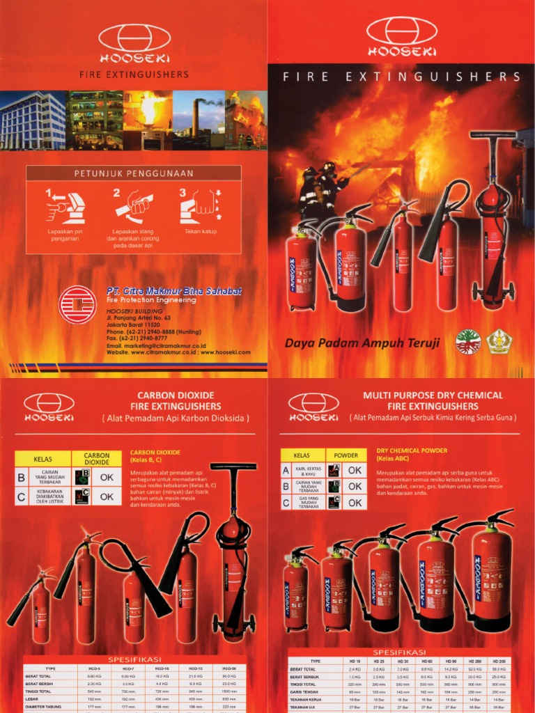 Brosur Fire Extinguisher | PDF