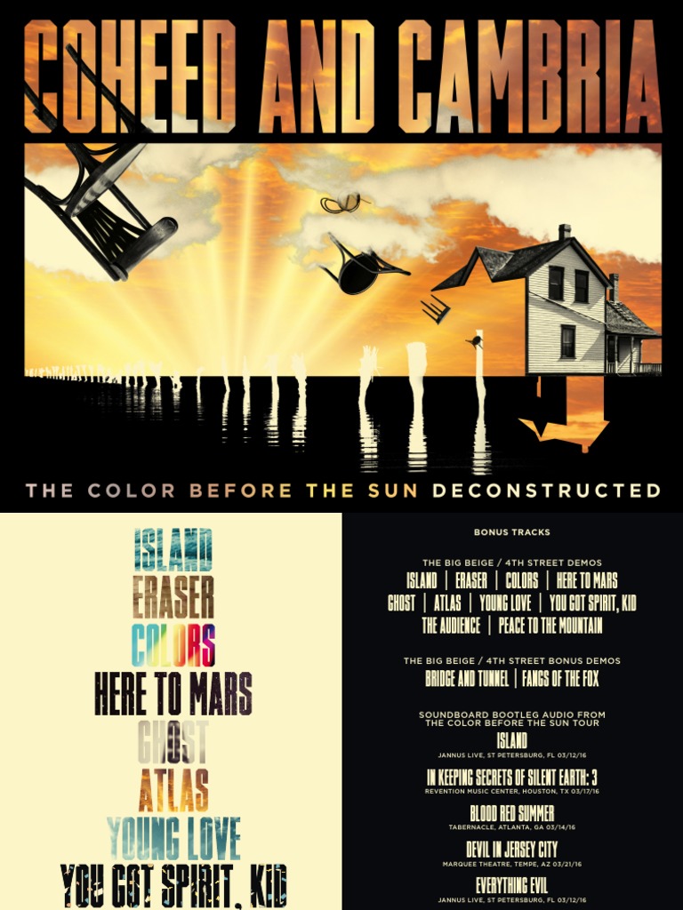 Coheed and Cambria: The Color Before The Sun (Deconstructed Deluxe ...