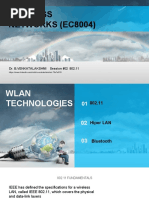 Ieee 802.11 System and Protocol Architecture | PDF | Wireless Lan | Ieee 802.11