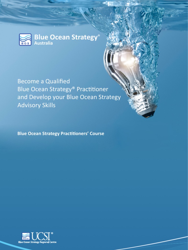Blue Ocean Strategy Practitioners' Course | Download Free PDF | Business | Cognition