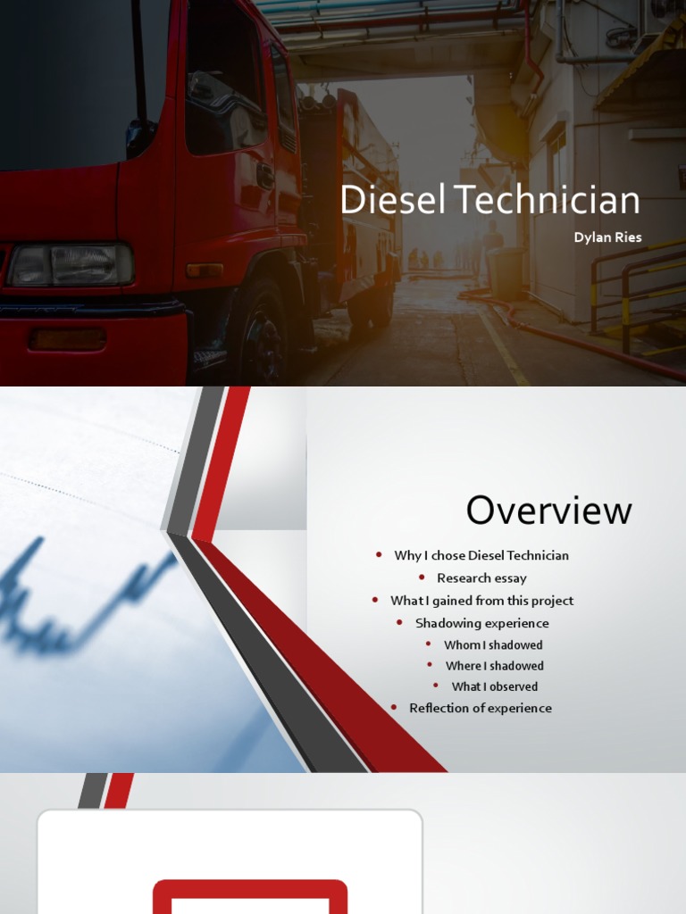 Diesel Technician Project Overview | PDF | Business