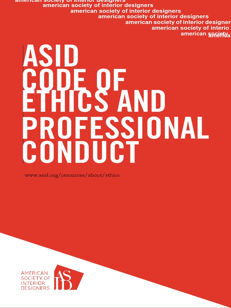 ASID-Code-Of-Ethics-And-Professional-Conduct (Rev Process Incl.) | PDF | Confidentiality ...
