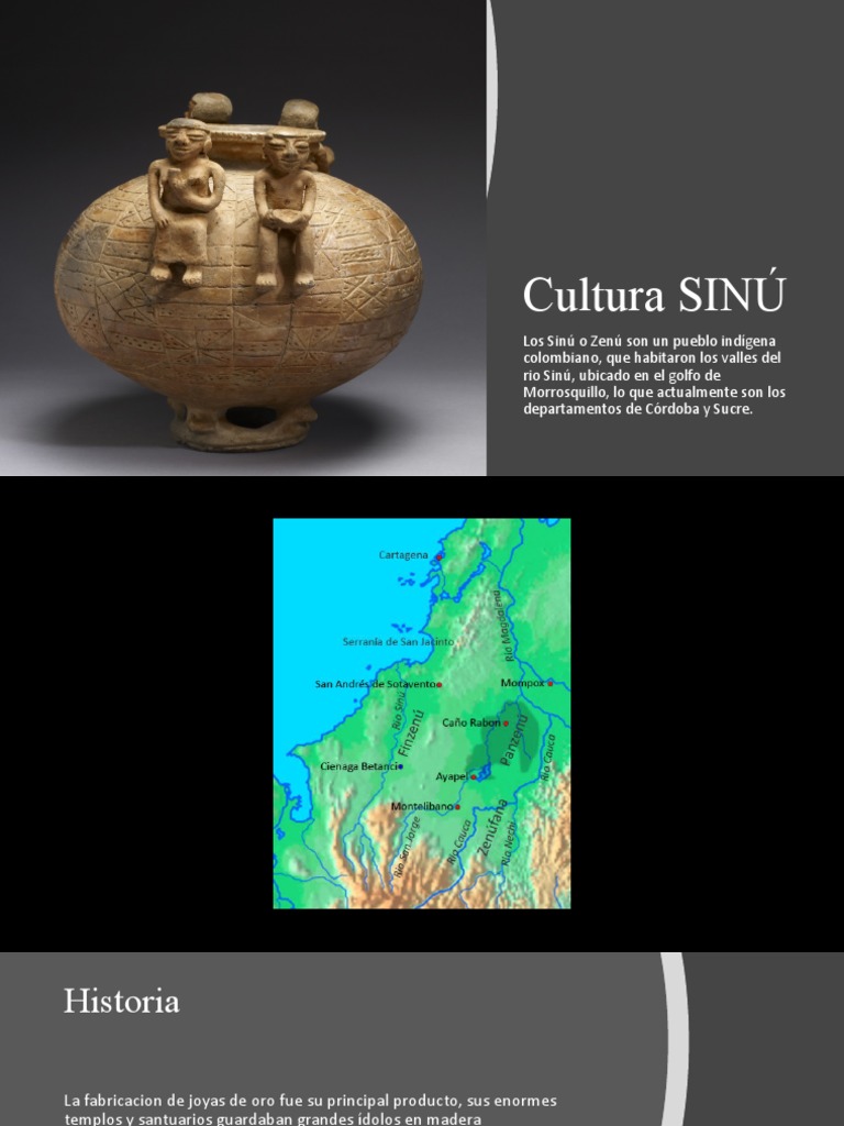Cultura Sinú: Historia y Tradiciones | PDF