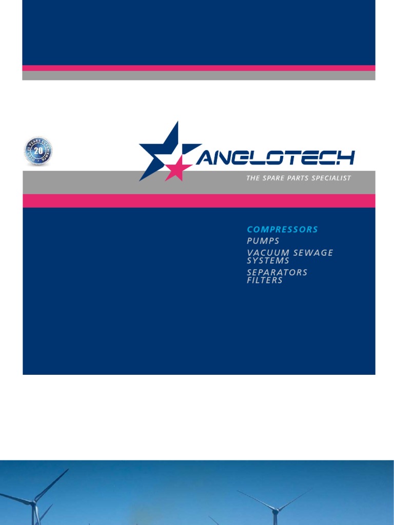 Anglotech Compressors | PDF | Piston | Pump