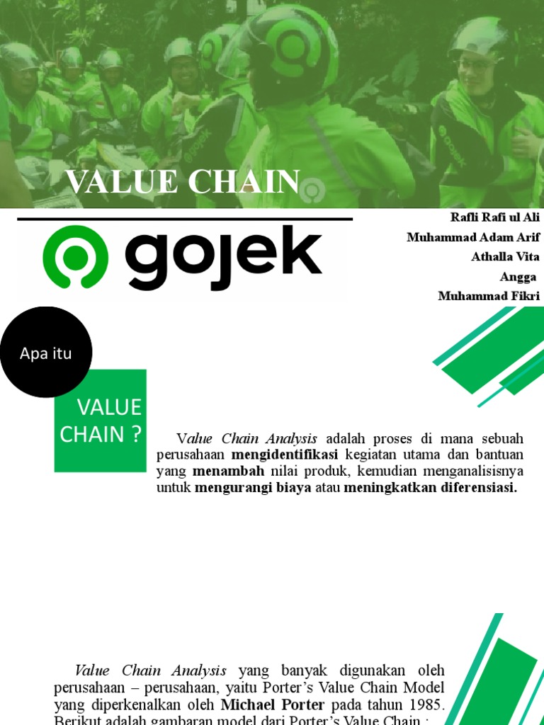 Value Chain Gojek | PDF