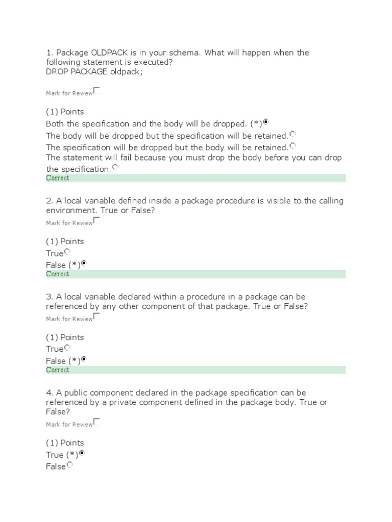 Midterm Exam | PDF | Subroutine | Pl/Sql