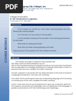 CLSU Mission, Vision, Goals & Values | PDF