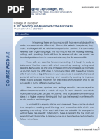 Lingg110 Syllabus 1 | PDF | Phonology | Phoneme