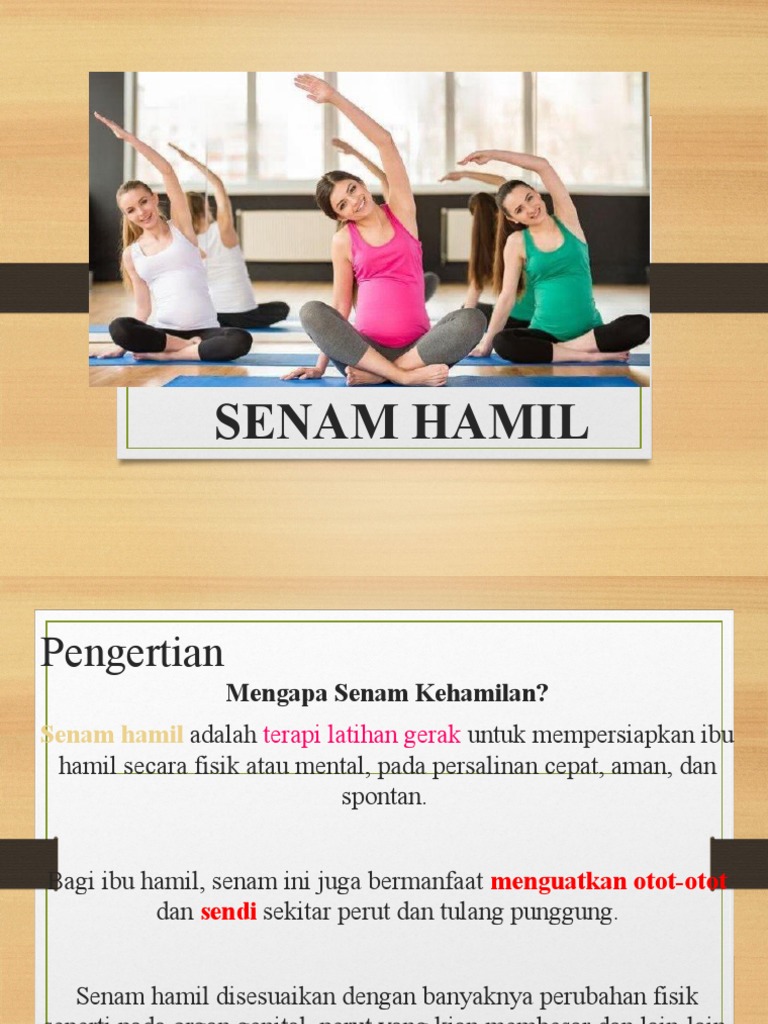Senam Hamil | PDF