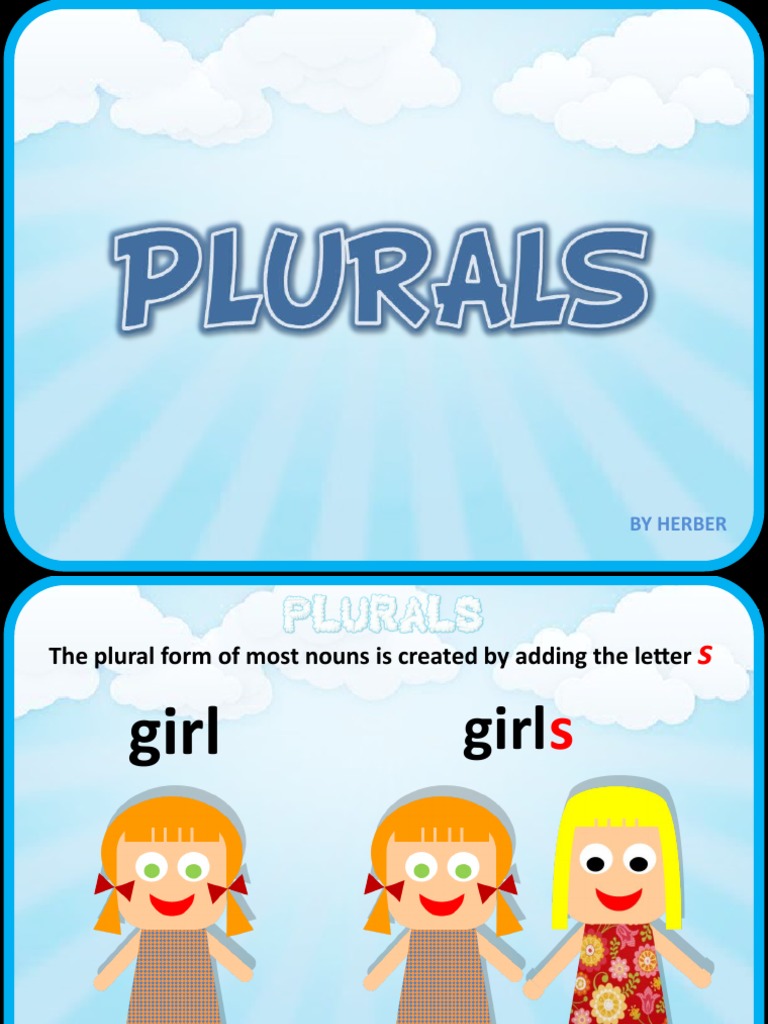 Plurals PPT Flashcards Fun Activities Games Games Grammar Guid 48901 ...