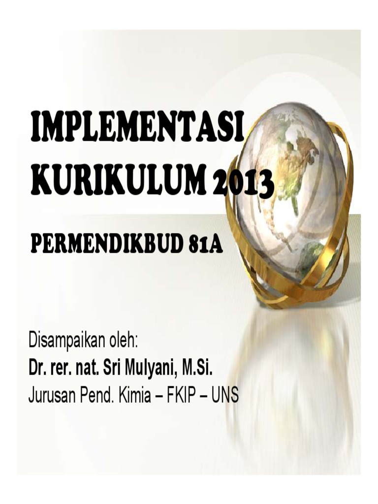 Implementasi K13-Permendikbud81A | PDF