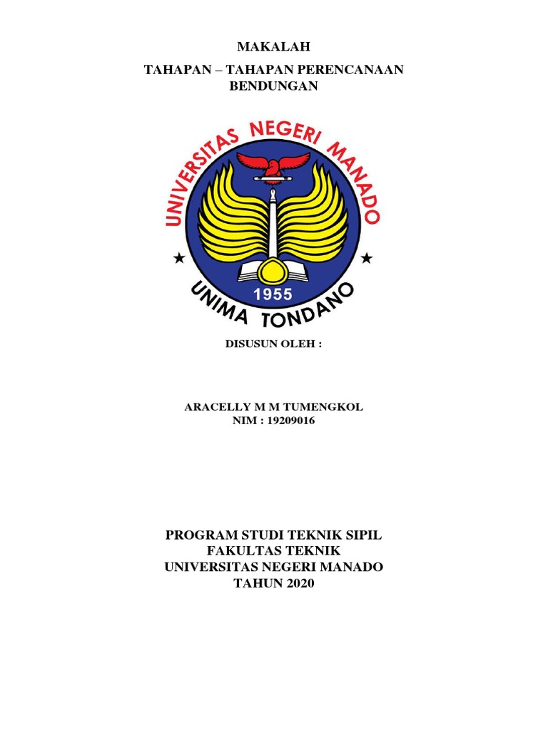 Makalah Tahapan-Tahapan Perencanaan Bendungan | PDF