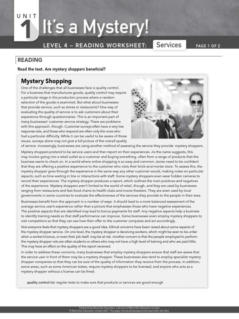 SYM 4 U01 ReadingWorksheets | PDF | Internet | Business