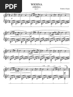 Spring Waltz by Chopin: Sheet Music | PDF