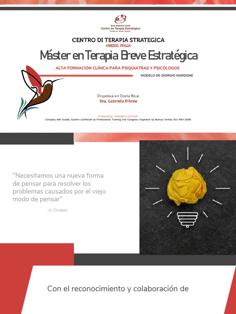Brochure Master Tbe 2021 Final | PDF | Psicoterapia | Trastorno de ansiedad