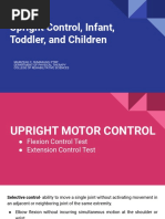 TIMP Test for Infant Motor Performance | PDF | Anatomical Terms Of ...