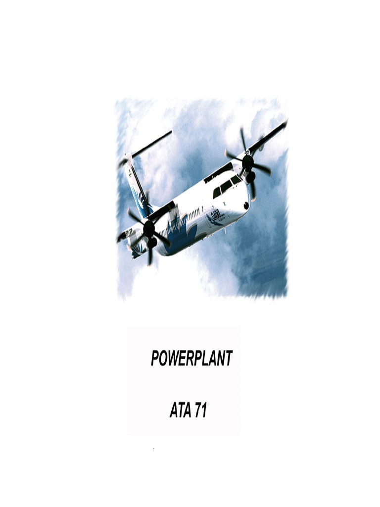 Q400 Engine Maintenance Training Manual | PDF | Turbine | Transmission ...
