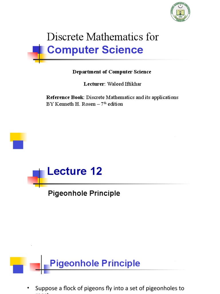 Discrete Mathematics For: Computer Science | PDF | Mathematical ...
