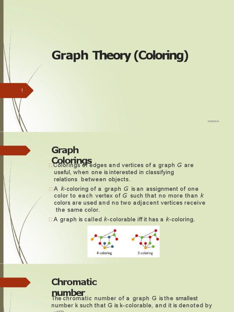 15-16 Graph Coloring | PDF | Vertex (Graph Theory) | Mathematical Relations