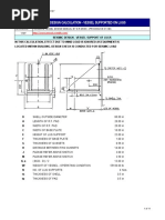Lug Support Design | PDF | Bending | Stress (Mechanics)
