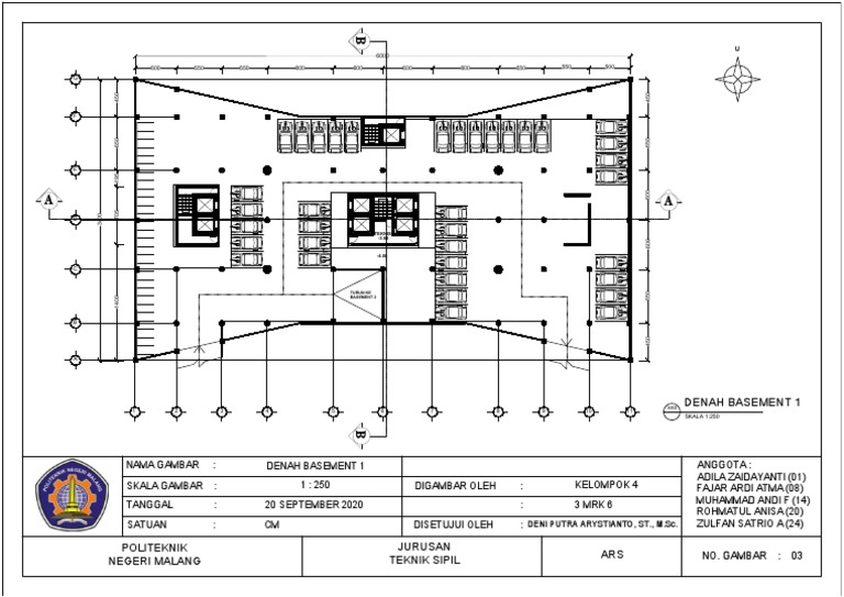 Denah Basement 1 | PDF