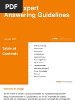 Chegg Expert Guidelines 2021 | PDF | Computers