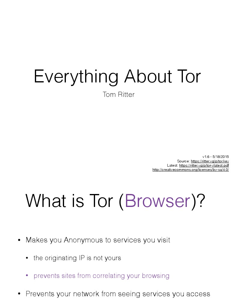 Tor-V1 6 | PDF | Tor (Anonymity Network) | Transport Layer Security