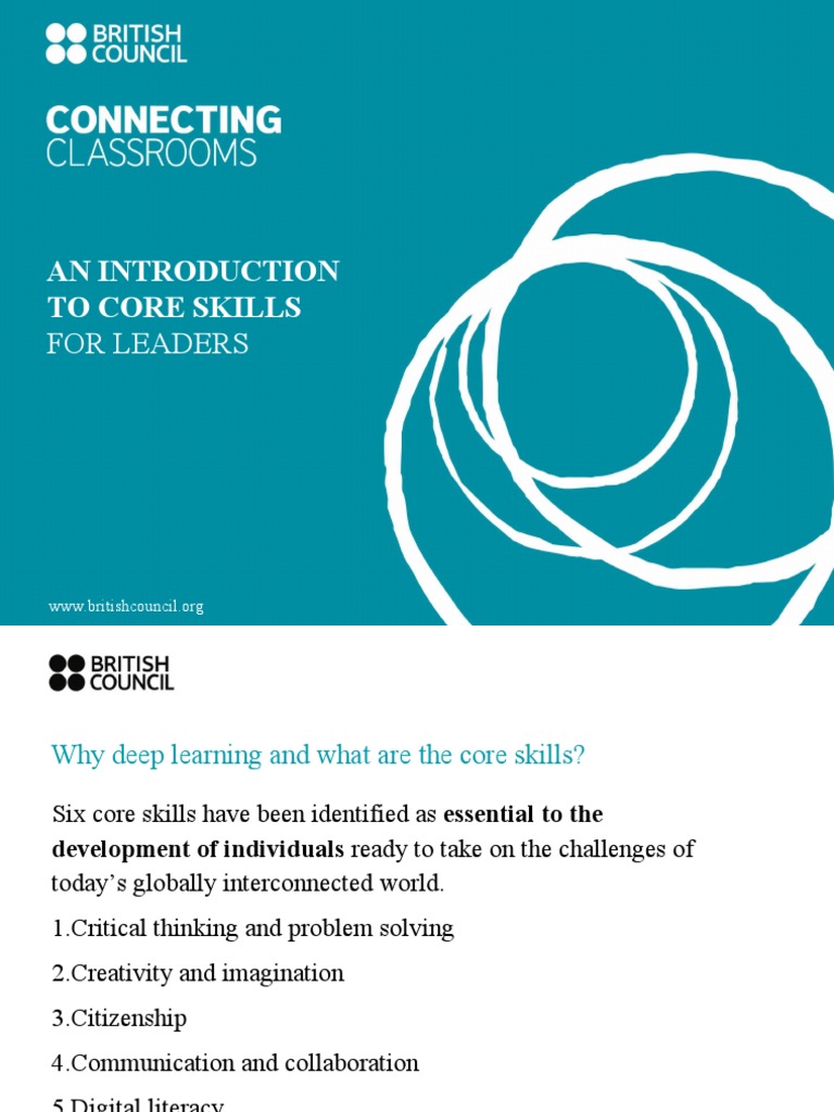 An Introduction To Core Skills For Leaders | PDF | Learning | Teachers