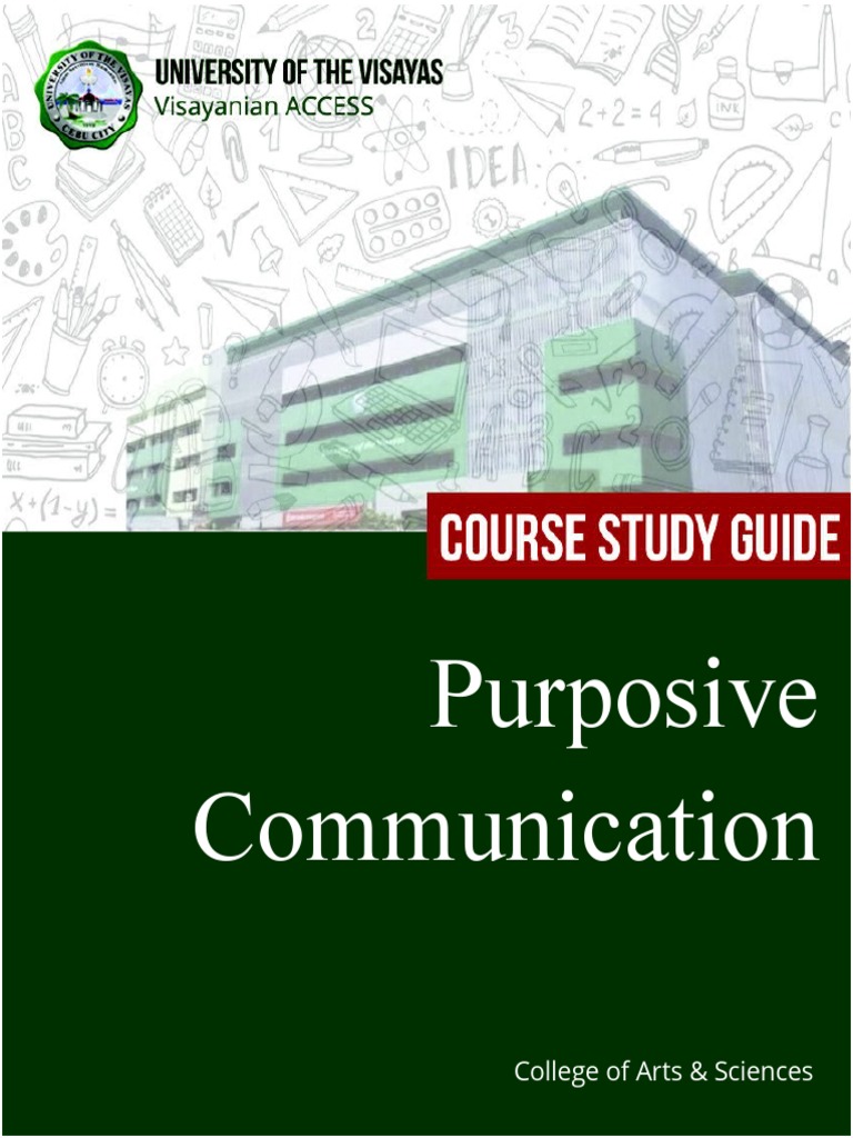 CAS Course Packet (Purposive Communication) | PDF | Communication ...